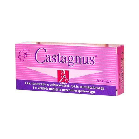 Castagnus 45mg x 30 tabl. | Ból \ Ból brzucha, ból menstruacyjny Dla ...