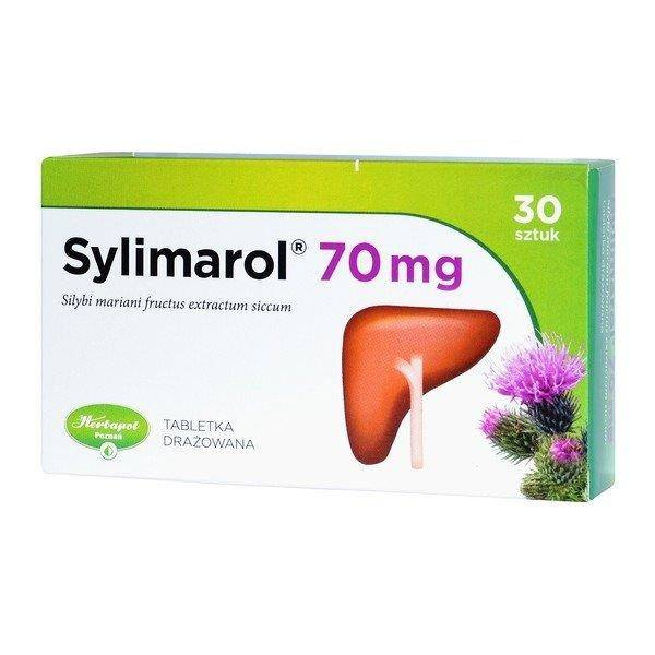 Sylimarol 70mg x 30 tabl. | Zdrowie \ Układ pokarmowy \ Wątroba i ...