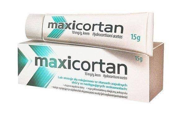 Maxicortan(Hydrocort. Aflofarm)krem 1% 15g | Środki ochrony osobistej ...