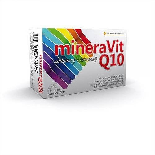 MineraVit Q10 60 kapsułek | ZDROWIE \ Witaminy i minerały \ Witaminy i ...