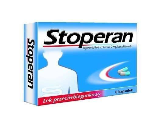 Stoperan 2mg x 8 kaps. | ZDROWIE \ Układ pokarmowy \ Biegunka i ...