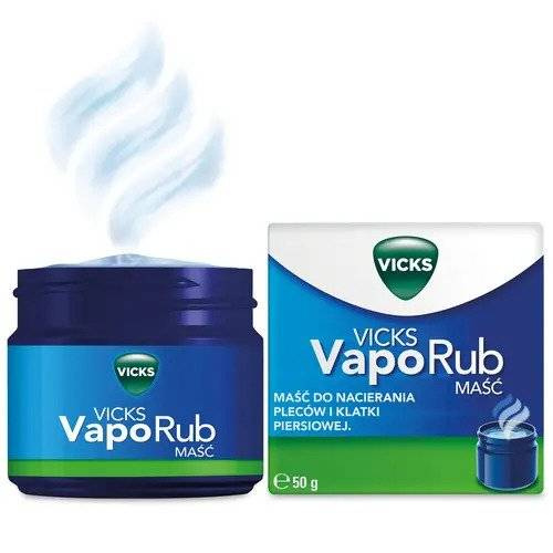 Vicks Vaporub maść 50 g | ZDROWIE \ Przeziębienie i grypa \ Preparaty ...